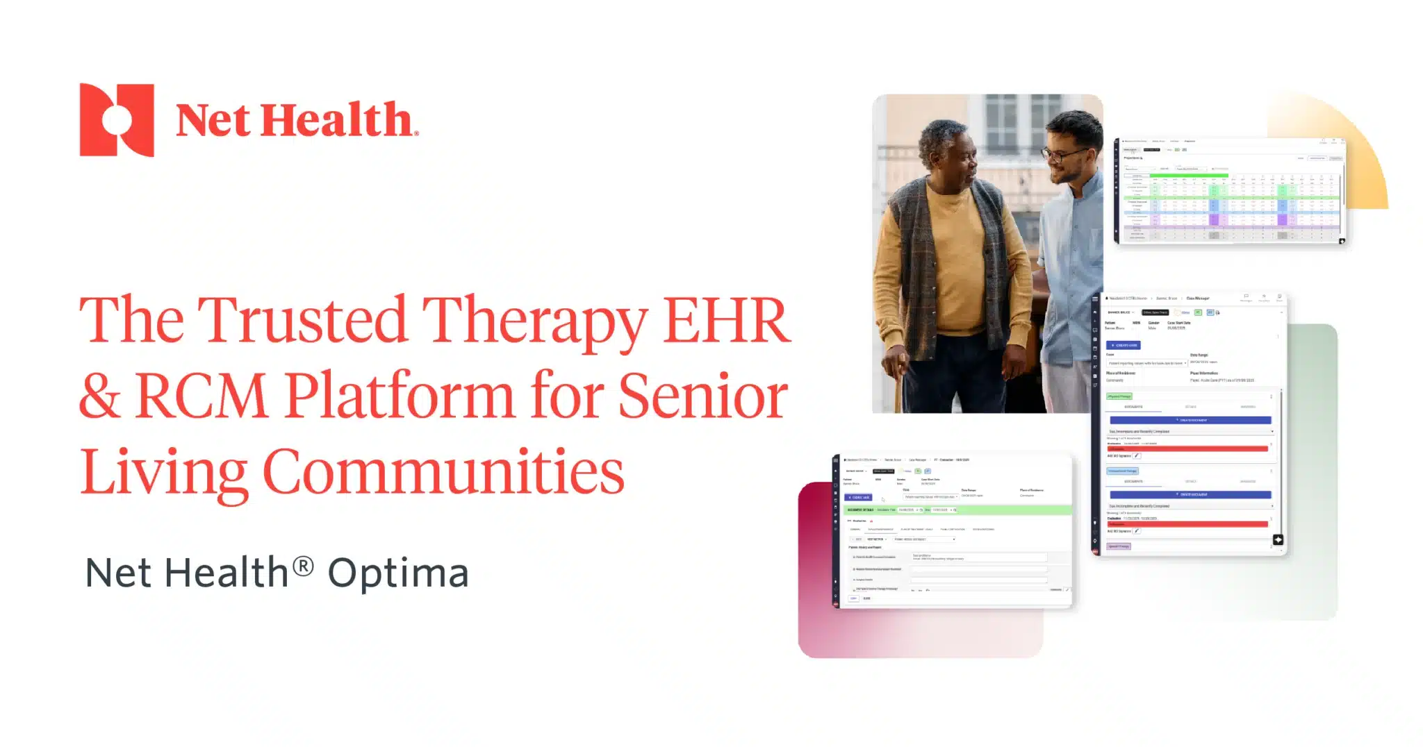 Optima | EHR for Senior Living Rehab Therapy | Net Health